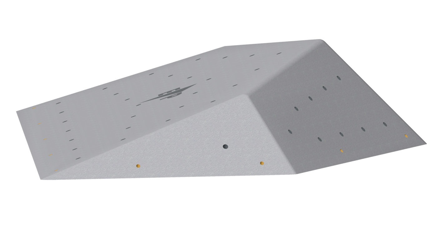 Large Splayed Wedge | EP Climbing | Climbing | Wooden Volumes